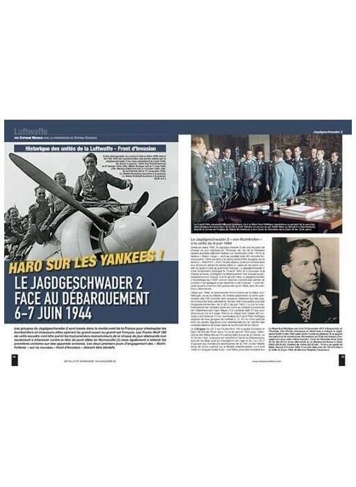 BATAILLE DE NORMANDIE 1944 MAGAZINE n°2